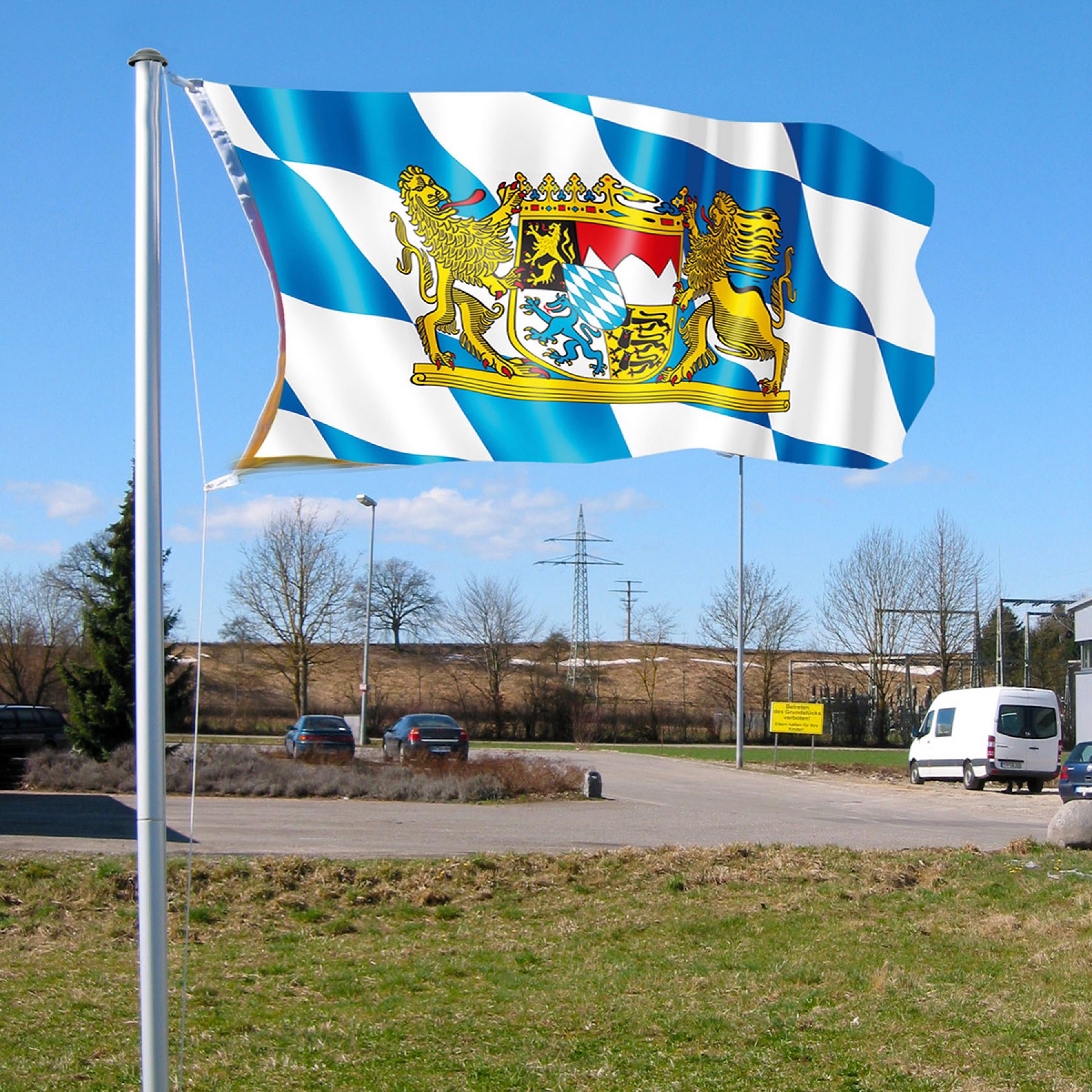 Bayern-Fahne – linder exclusiv